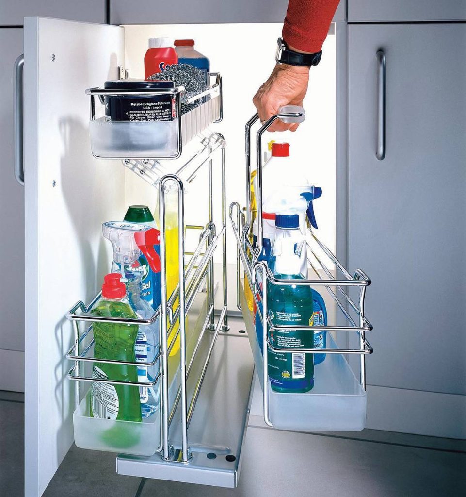 15 Genius Under-The-Sink Storage Ideas You Can Steal | GoDownsize