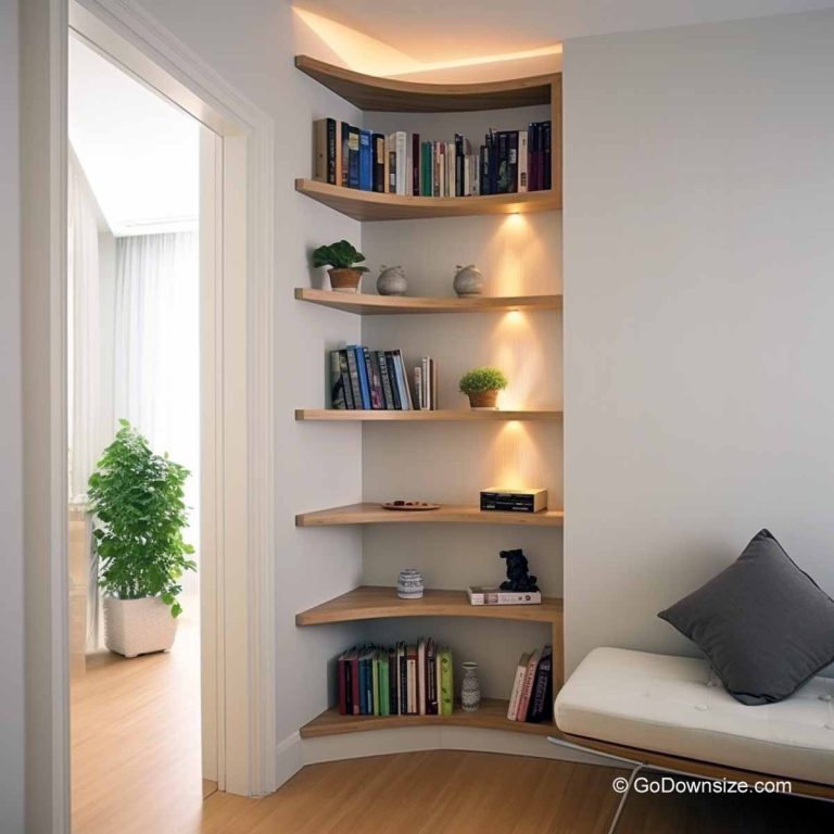 24 Great Corner Storage Ideas You Can Steal | GoDownsize
