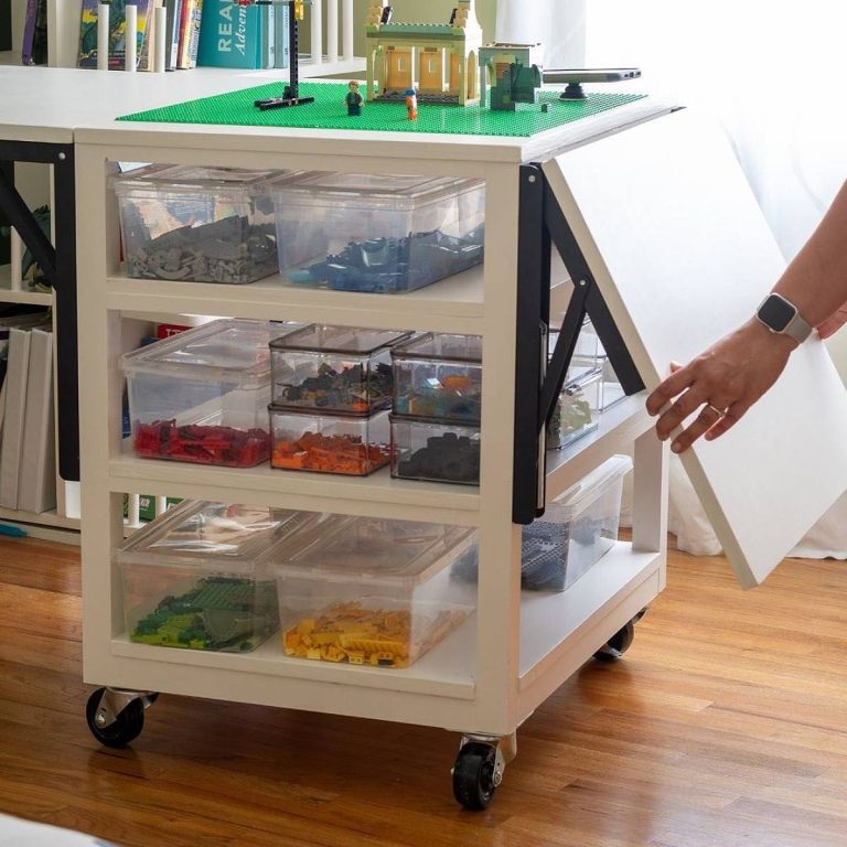 Lego Storage Ideas For Kids' Room: 12 Genius Solutions | GoDownsize
