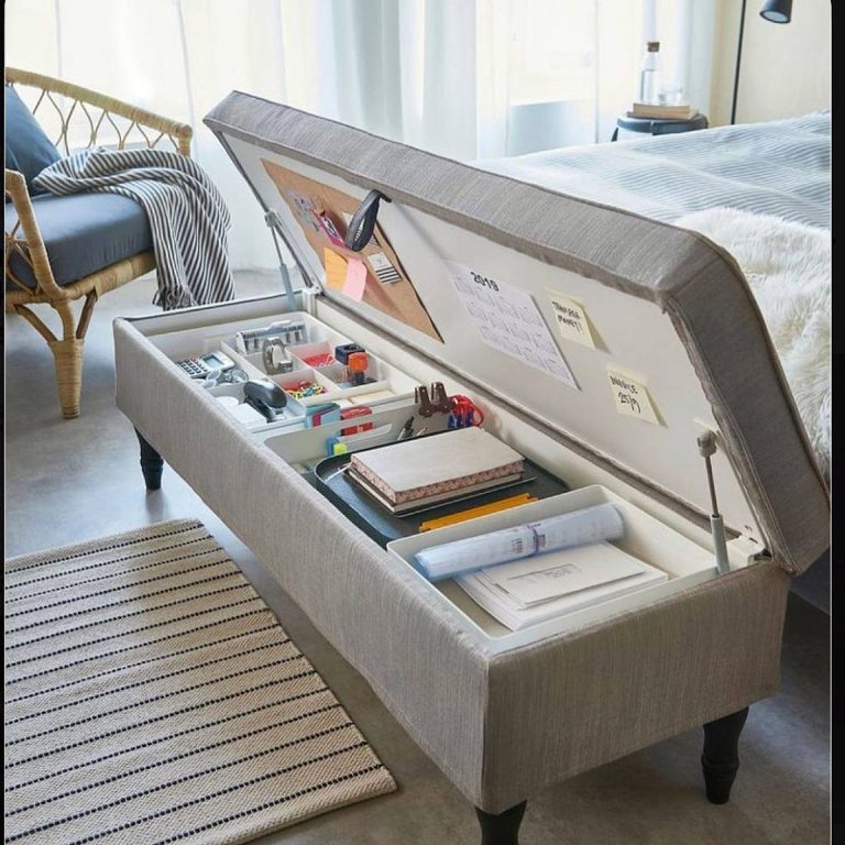 9 Great Storage Bench Solutions People Love | GoDownsize