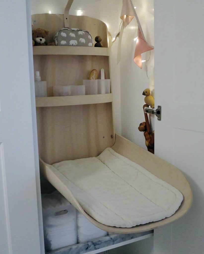 7 Fold-Away Changing Tables You'll Love (Small Spaces) | GoDownsize