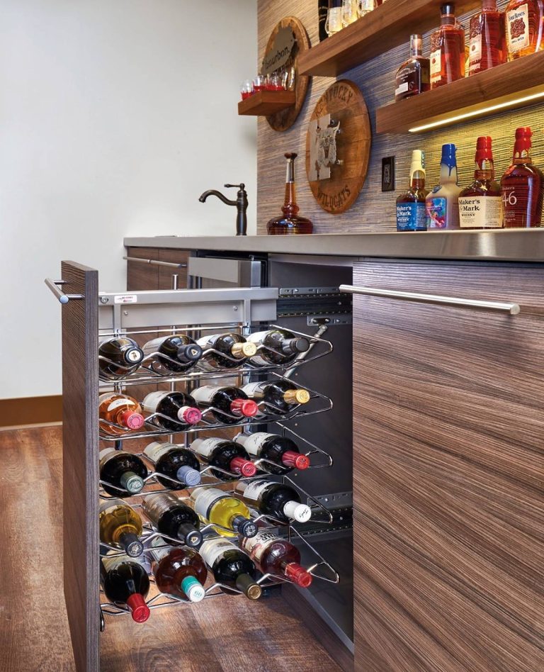 12 Clever Wine Storage Ideas For Small Spaces | GoDownsize