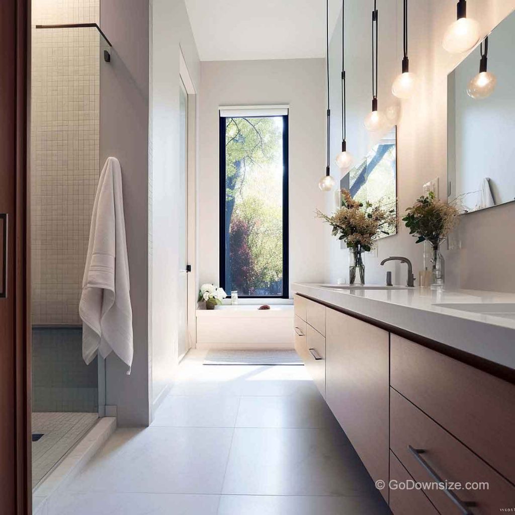 Bathroom Lighting: 16 Beautiful Solutions (Small Spaces) | GoDownsize
