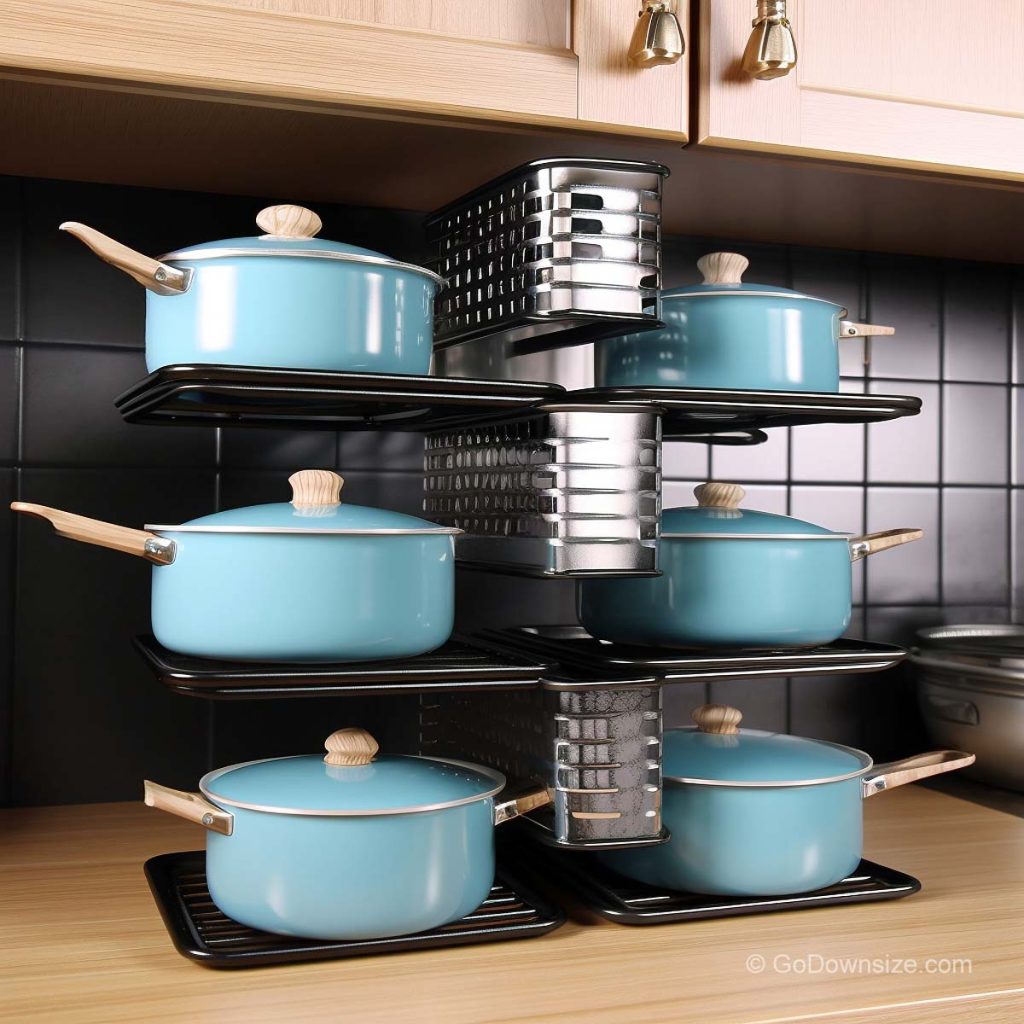 Pots & Pans Storage: 13 Brilliant Ideas (Small Spaces) | GoDownsize
