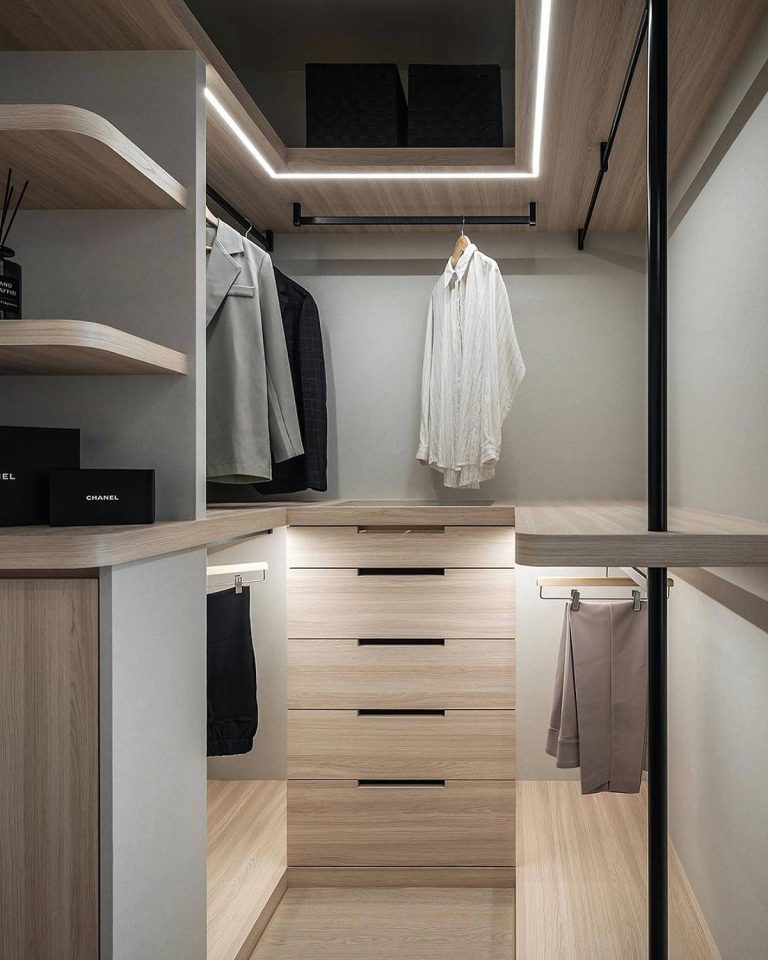 11 Small Walk-in Closets That Work Really Well | GoDownsize
