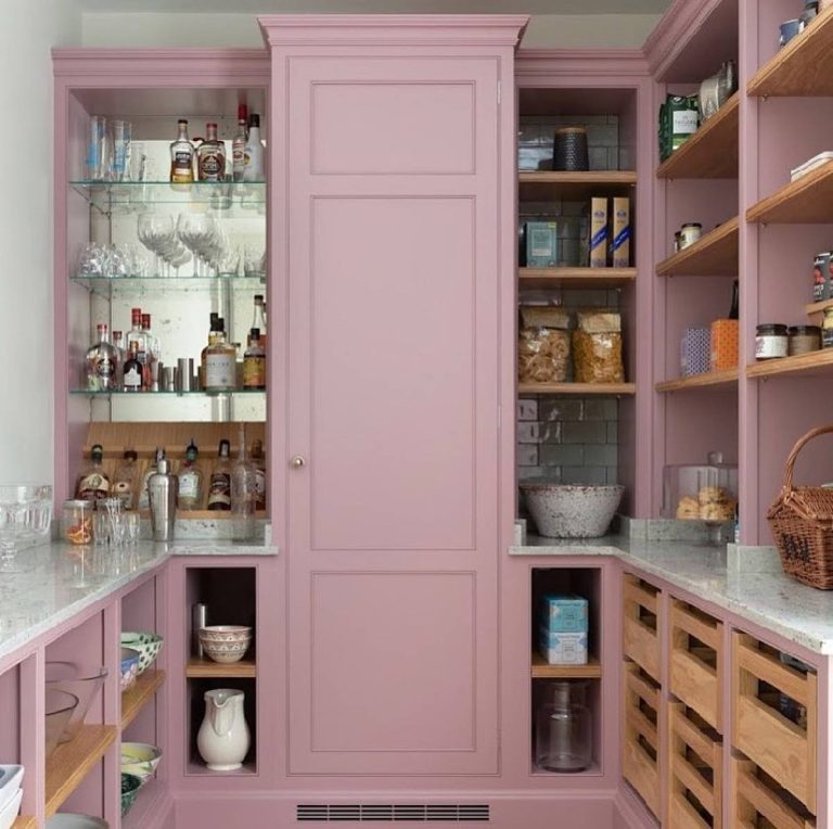 20 Dusty Rose Kitchen Designs (Small Spaces) | GoDownsize