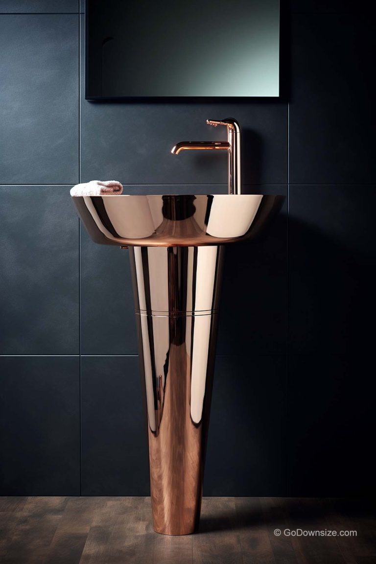 Pedestal Sinks For Small Bathrooms: 15 Beautiful Ideas | GoDownsize