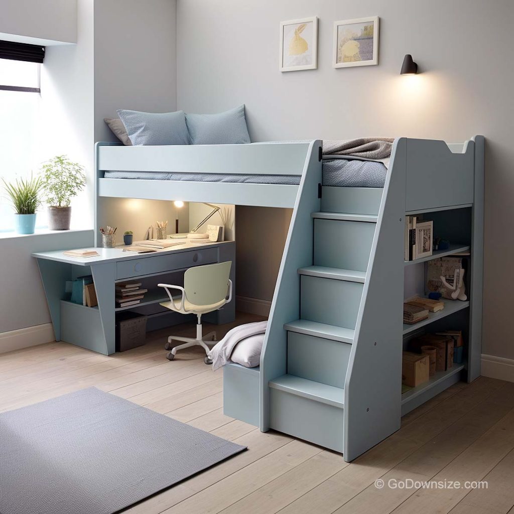 Blue Bedrooms: 20 Stylish Ideas for Small Spaces | GoDownsize