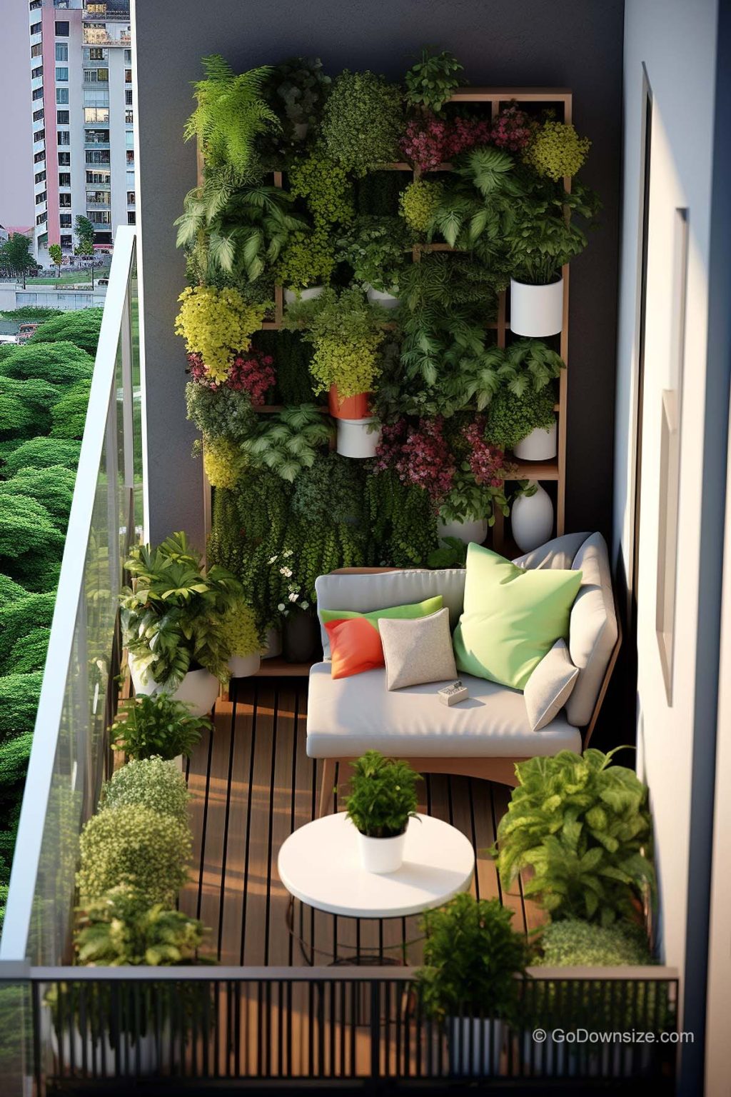 Vertical Garden On Tiny Balconies? 18 Beautiful Examples | GoDownsize
