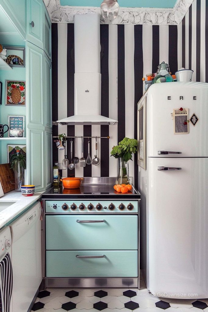 Wallpaper For Small Kitchens: 27 Beautiful Ideas | GoDownsize