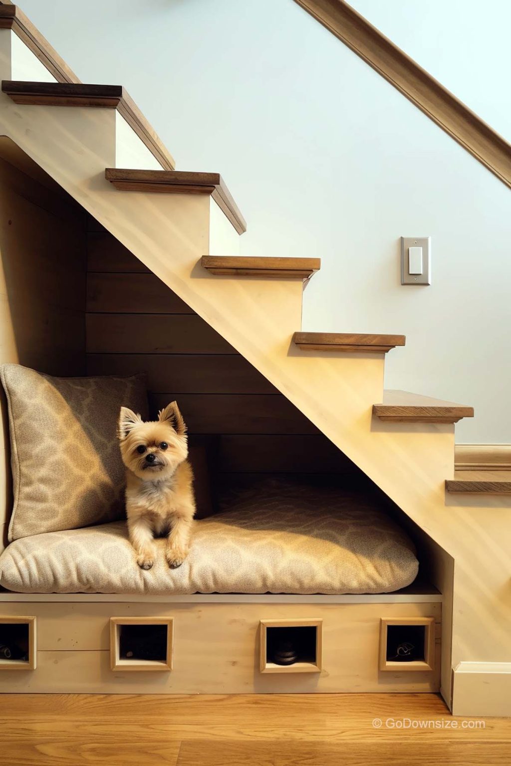 Under-Stairs Dog Rooms That Work Really Well | GoDownsize