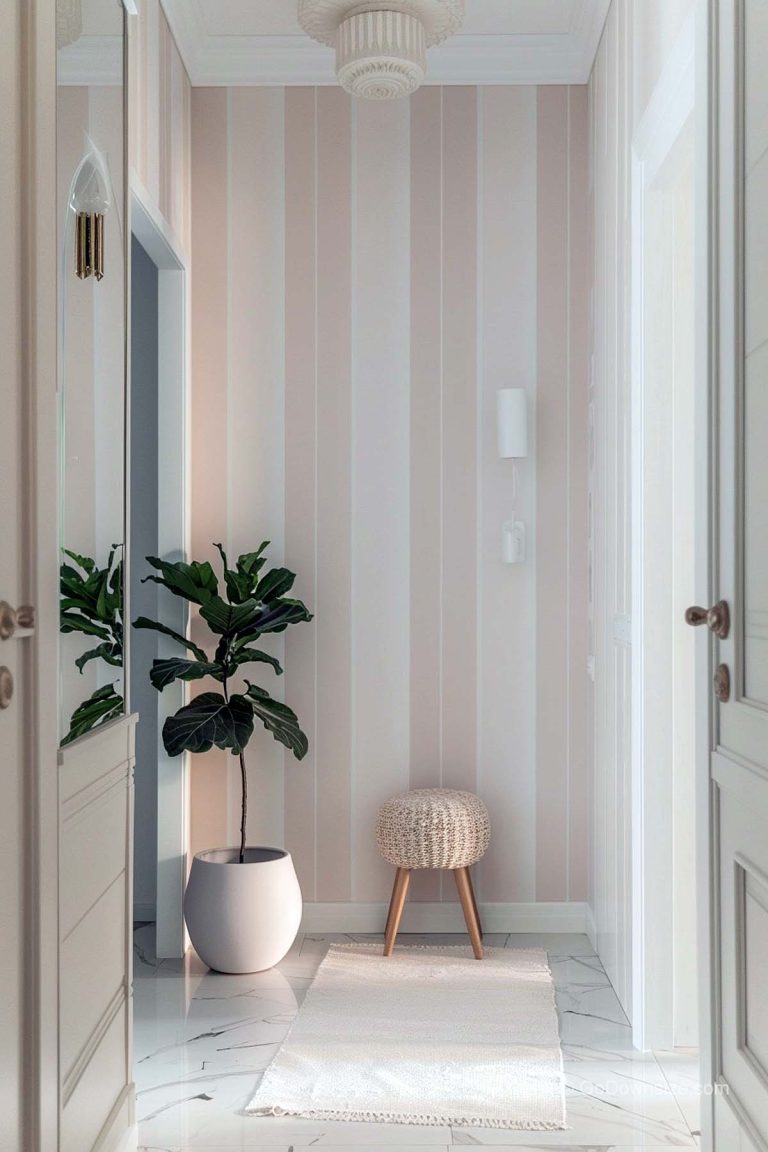 Wallpaper for Small Hallways: 21 Beautiful Ideas | GoDownsize