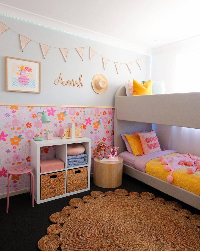 30 Wallpaper Ideas For Little Girl's Rooms | GoDownsize