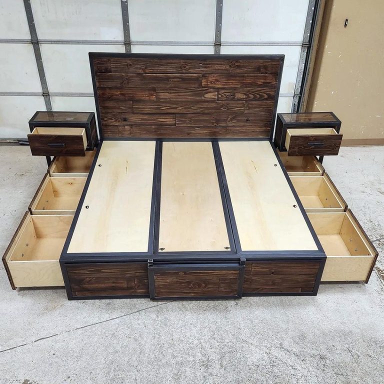 18 Platform Beds With Storage That Work Really Well | GoDownsize