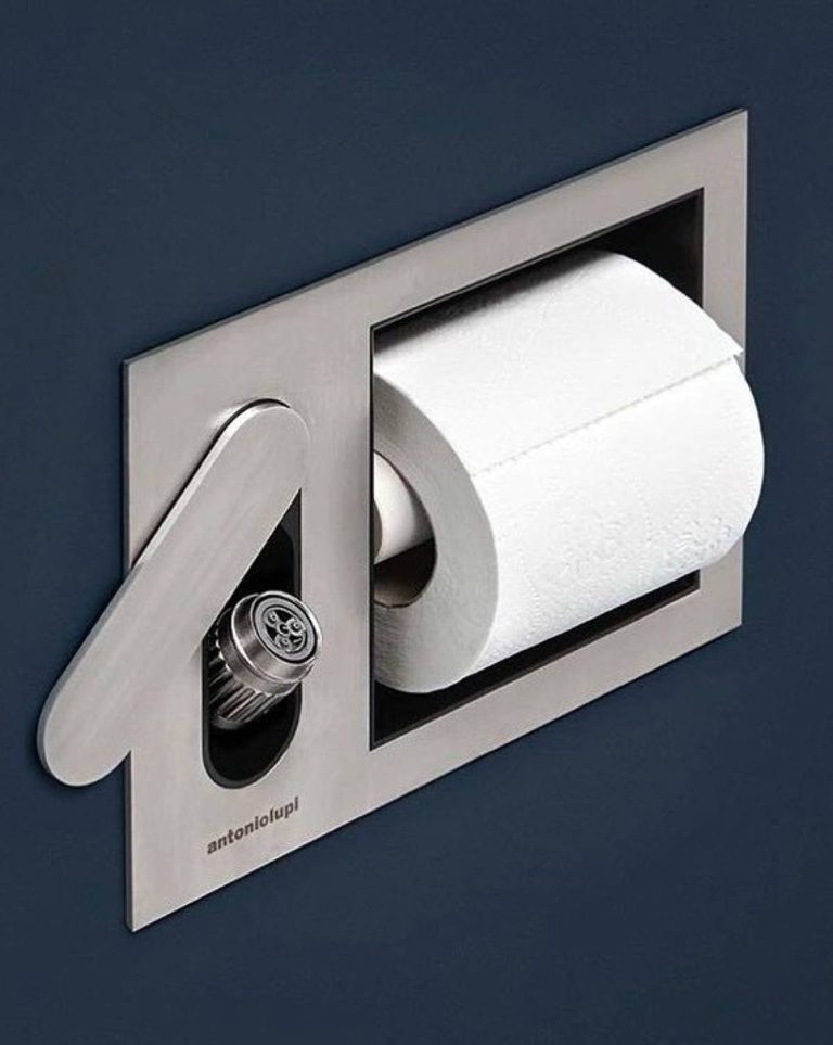 27 Great Wall-Mounted Toilet Paper Holders | GoDownsize