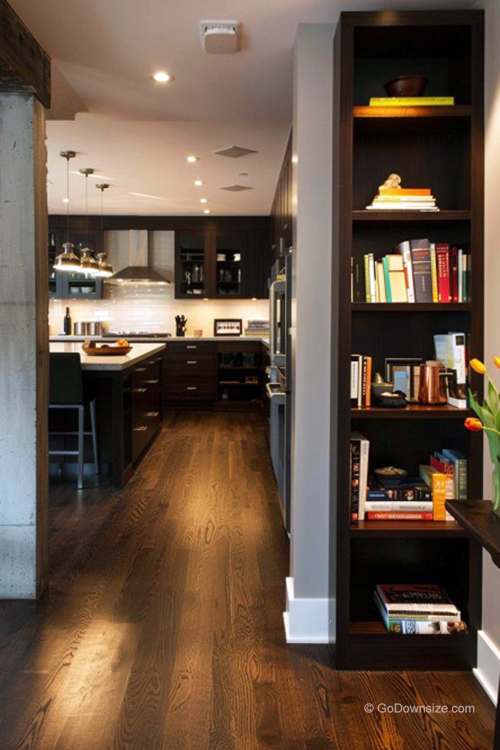 26 Narrow Bookshelves That Look Amazing | GoDownsize