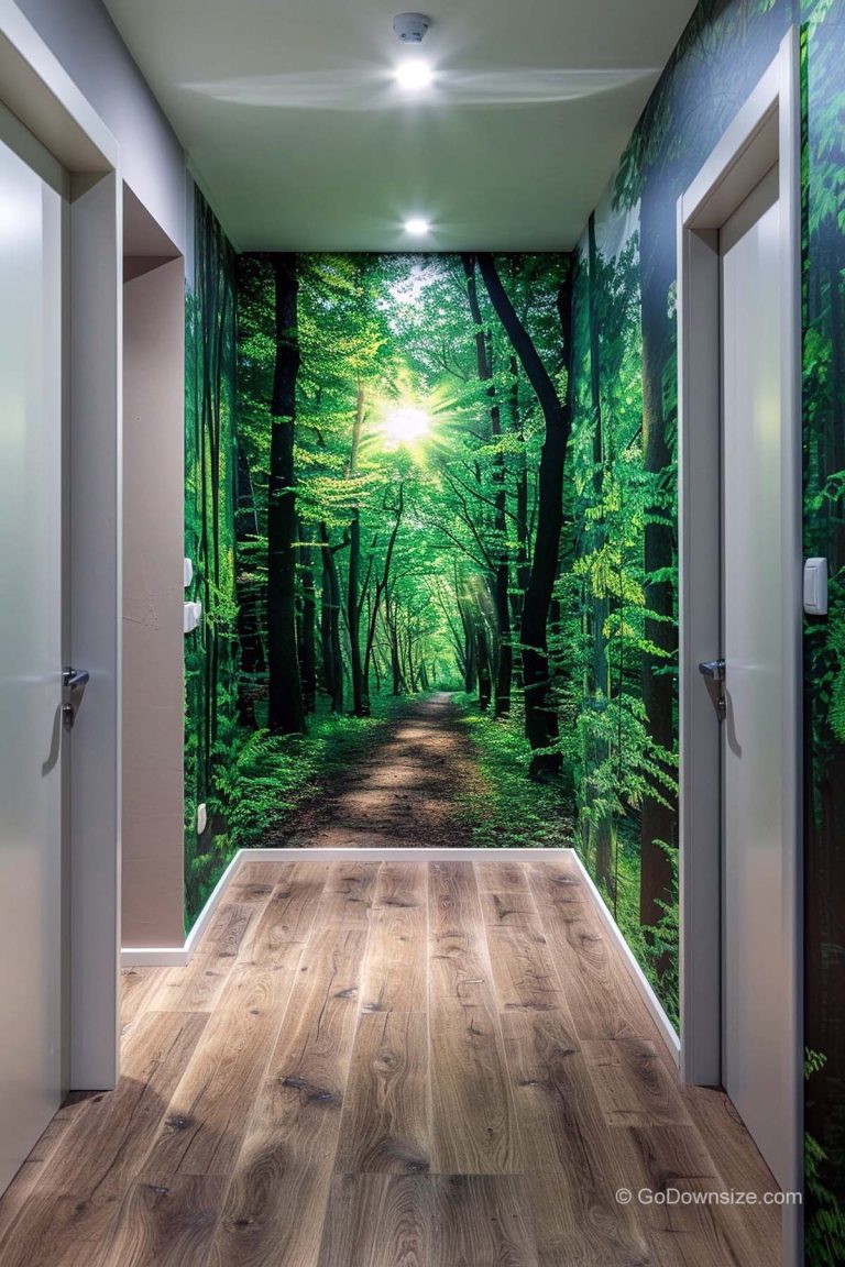 Wallpaper for Small Hallways: 21 Beautiful Ideas | GoDownsize
