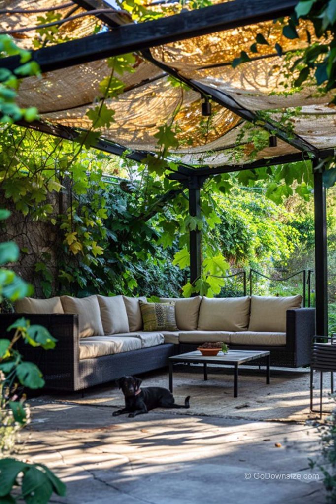 24 Backyard Shade Ideas For Small Gardens | GoDownsize