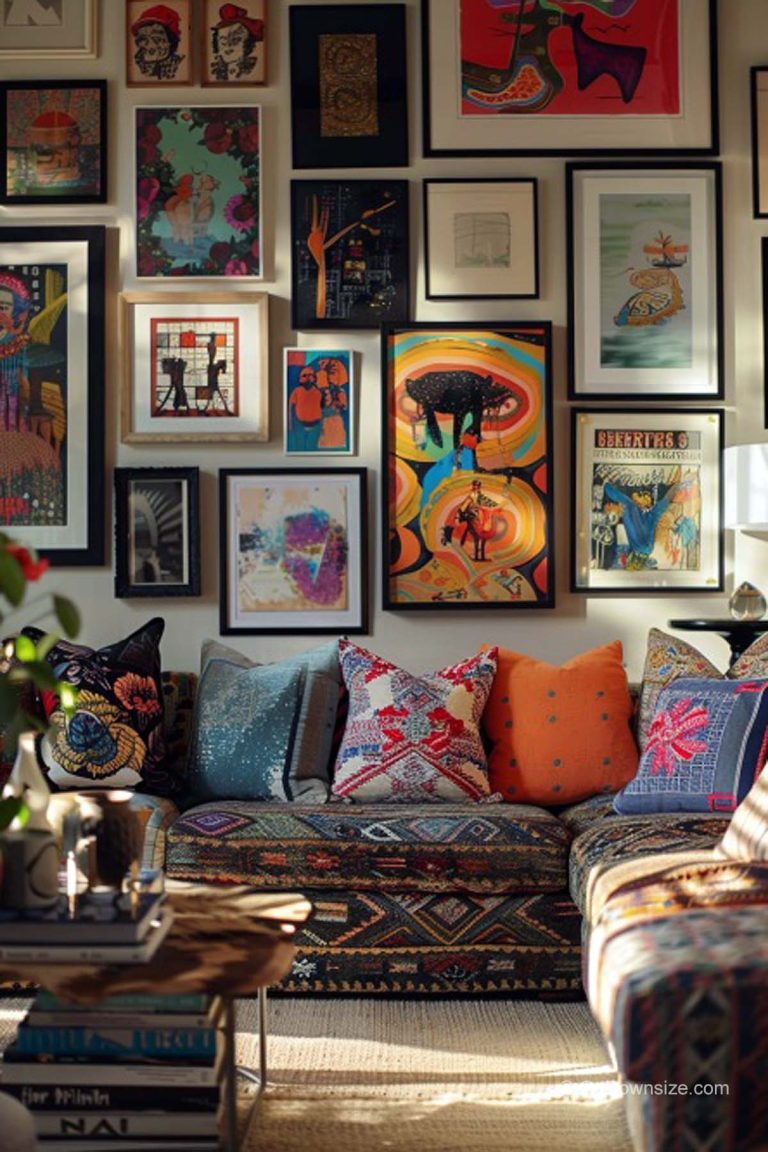 30 Great Gallery Wall Ideas For Small Spaces | GoDownsize