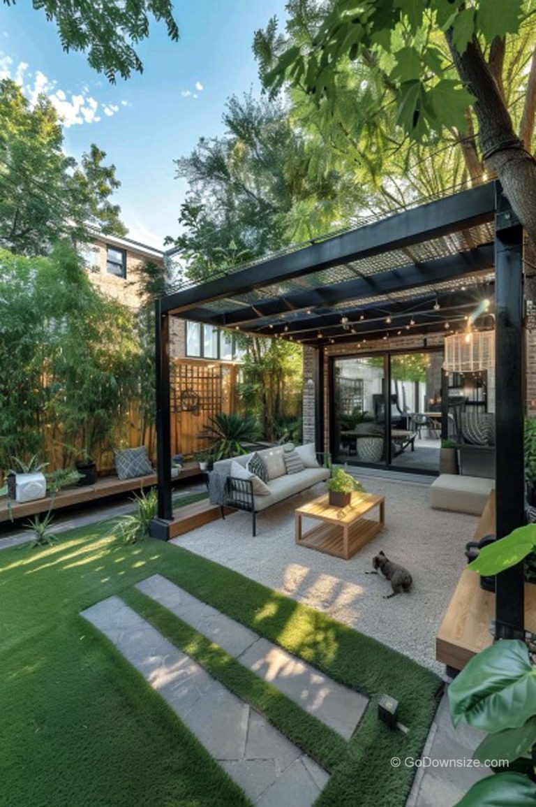 24 Backyard Shade Ideas For Small Gardens | GoDownsize