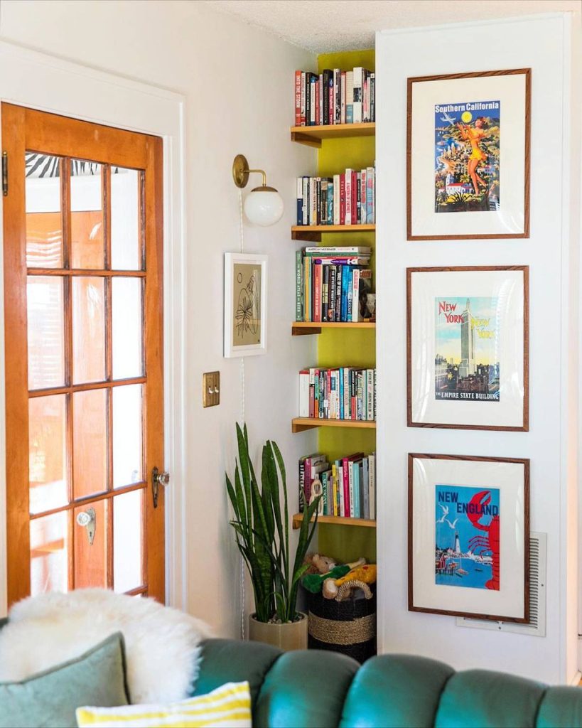 25 Small Bookshelves That Look Amazing | GoDownsize