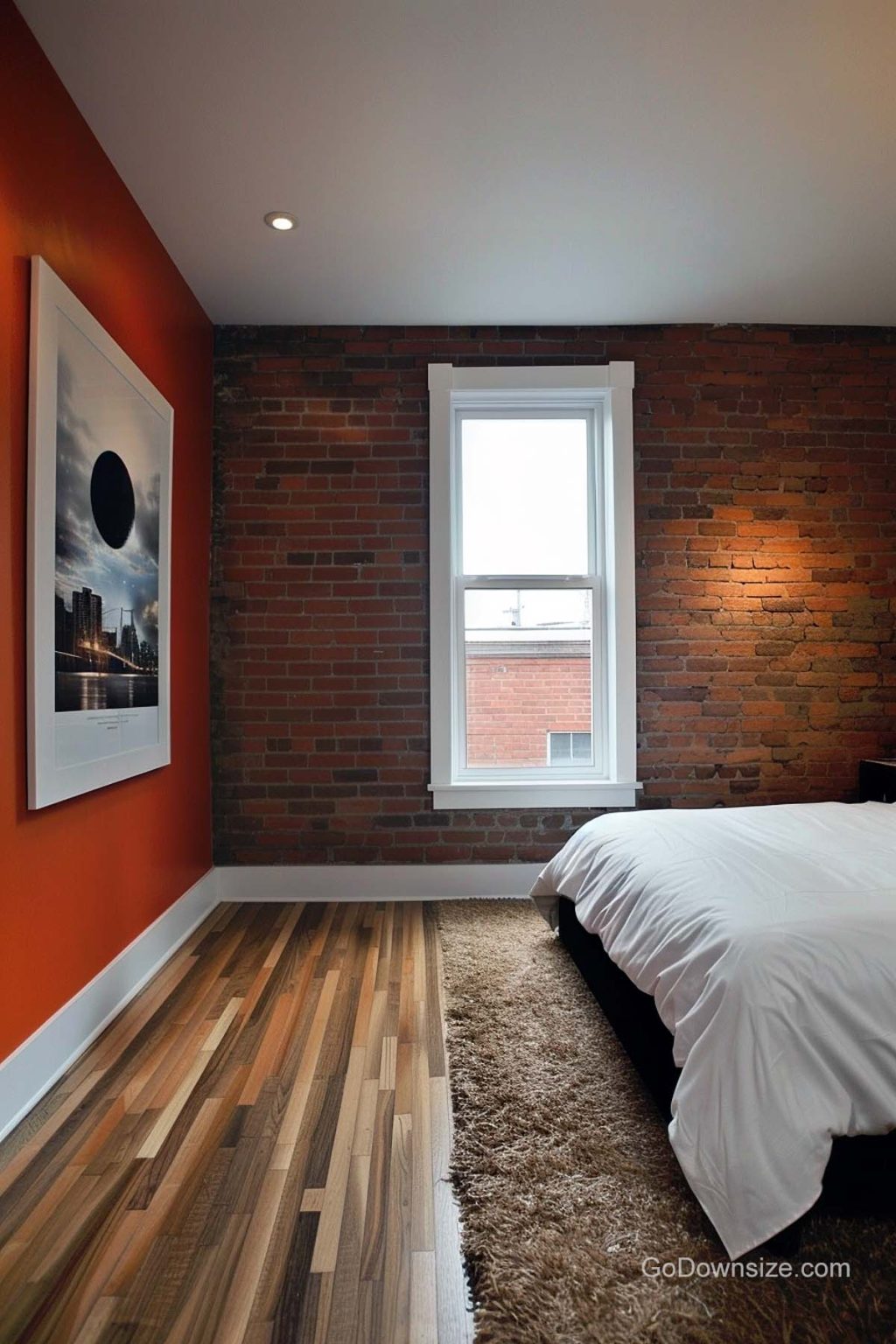 21 Bedrooms With Exposed Brick Walls That Look Great | GoDownsize