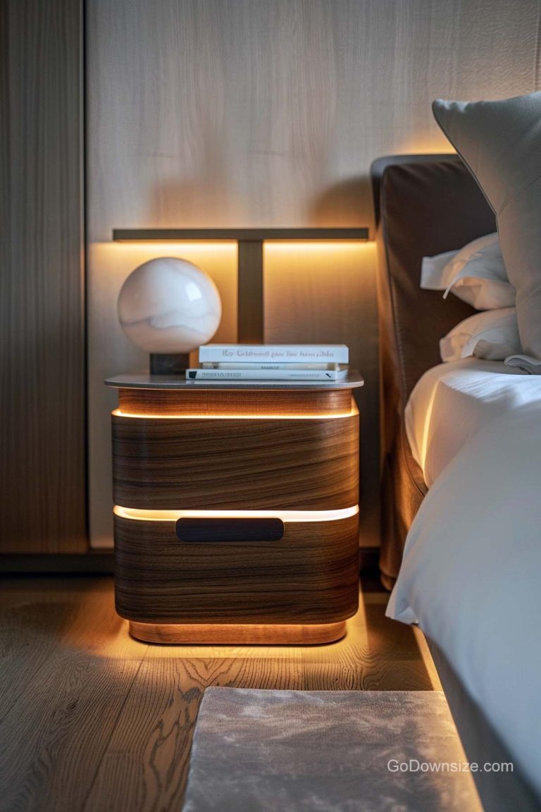 22 Bedside Tables That Work Really Well | GoDownsize