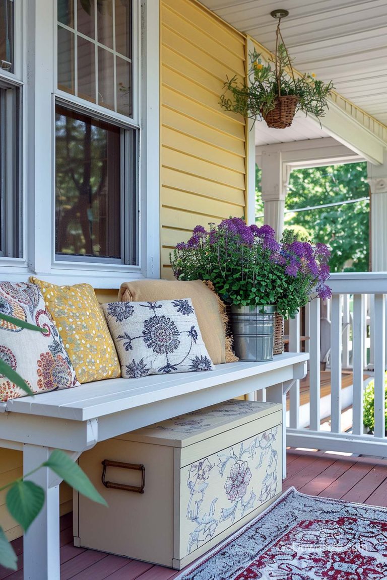 23 Small Front Porch Ideas That Look Great | GoDownsize