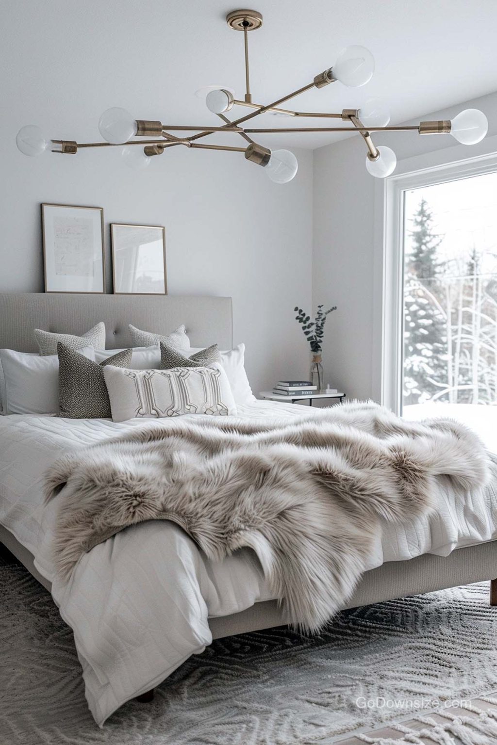 23 Bedrooms With Chandeliers That Look Amazing | GoDownsize