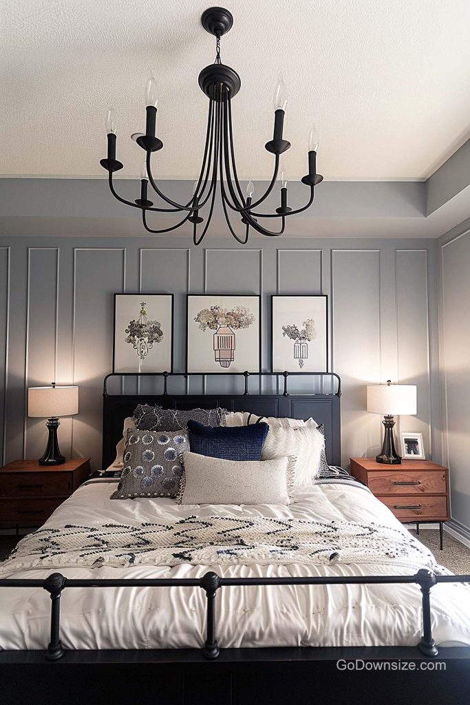 23 Bedrooms With Chandeliers That Look Amazing | GoDownsize