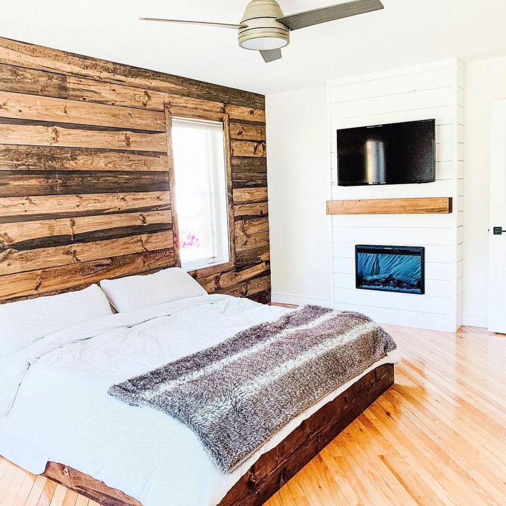 19 Bedrooms With Electric Fireplaces That Look Great | GoDownsize