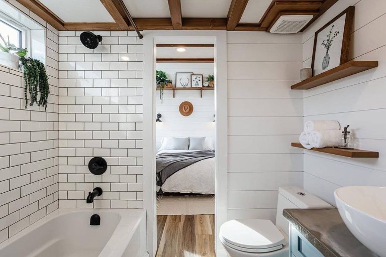 Tiny Houses With Shower: 28 Designs That Just Work | GoDownsize