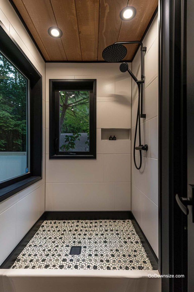 Tiny Houses With Shower: 28 Designs That Just Work | GoDownsize