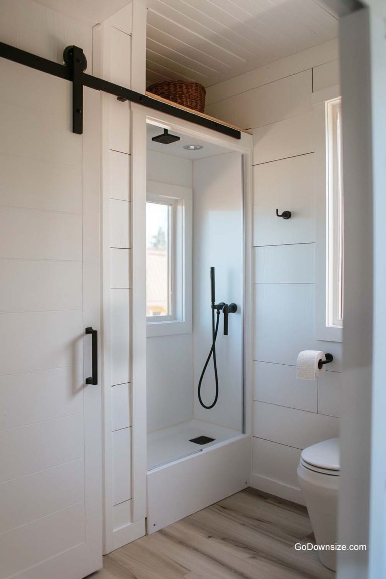 Tiny Houses With Shower: 28 Designs That Just Work | GoDownsize